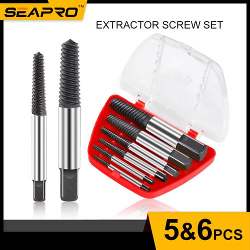 Jual Tap Balik Set 5 Pc 6 Pc Screw Extractor Buka Baut Rusak Patah - 5 ...