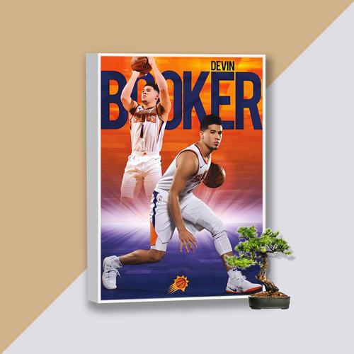 Jual Poster NBA Devin Booker - Phoenix Suns + Frame - Kota Bekasi ...