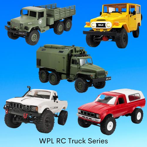 Jual WPL B16 B36 C24 C34 Rc Car truck series / mobil remote control ...