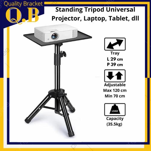 Jual Standing Stand Tripod projector proyektor universal infocus ...