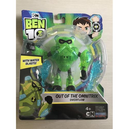 Jual BEN 10 WITH WATER BLASTS OUT OF THE OMNITRIX OVERFLOW Action ...