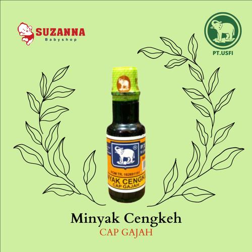 Jual USFI Minyak Cengkeh Cap Gajah 10ml - Obat sakit gigi - 10ml ...