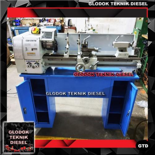 Jual MESIN BUBUT BESI BENCH LATHE CQ 6125 PANJANG 750 MM ORIGINAL ...