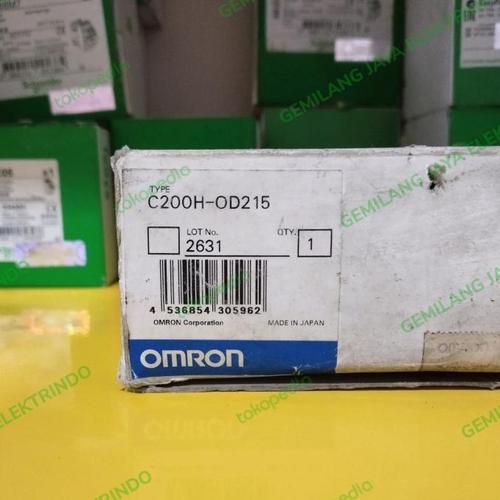 Jual Omron C200H-Od215 Plc Omron Output Unit 24Vdc Made In Japan Original - Jakarta Barat ...