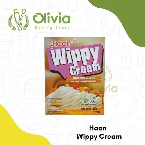 Jual Haan Wippy Whippy Whipped Whip Whipping Cream Topping Bubuk 400 ...