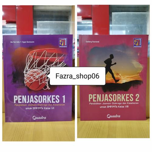 Jual Buku Penjasorkes PJOK SMP MTS kelas 1 7, 2 8 Kurikulum Merdeka Quadra - smp 2 - Jakarta ...