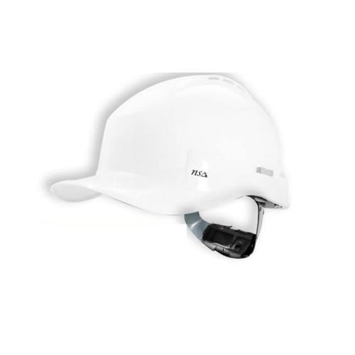 Jual Helm Proyek Safety NSA Vented + Fastrack - Putih, Dengan Tali ...