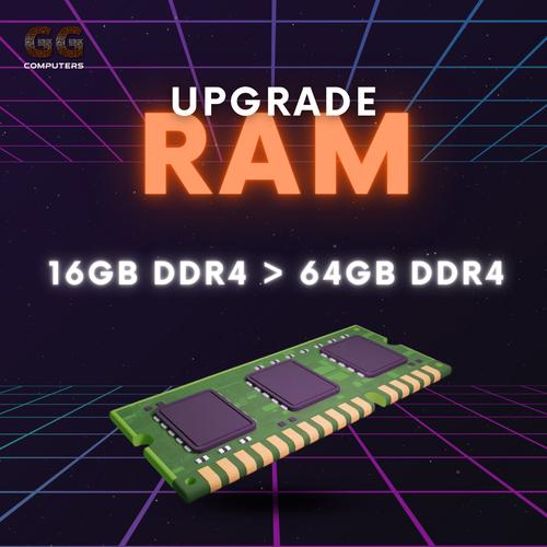 Jual Upgrade RAM 16GB DDR4 3200Mhz Ke 64GB DDR4 3200Mhz - Kab ...
