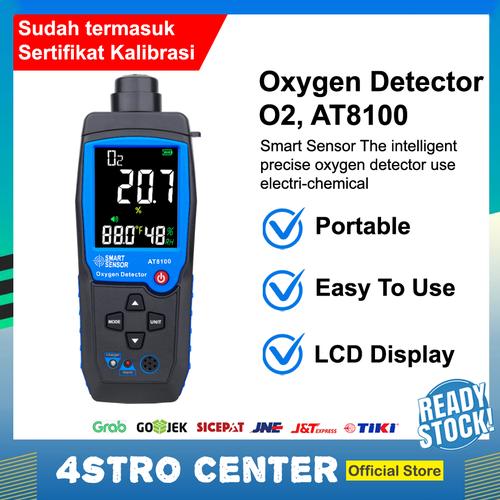 Jual BEST Alat Ukur Deteksi Oksigen O2 SMART SENSOR DETECTOR AT8100 ...