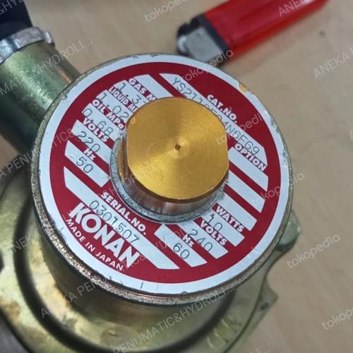 Jual KONAN YS211GF04N6FG9 SOLENOID VALVE KONAN 1" AC220V - Jakarta ...