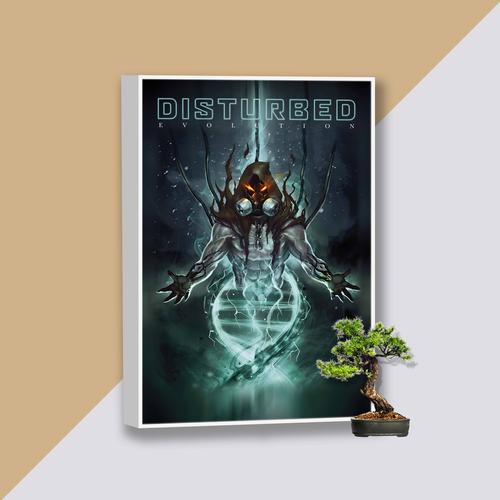 Jual Poster Band Disturbed - Evolution + Frame - Putih - Kota Bekasi ...