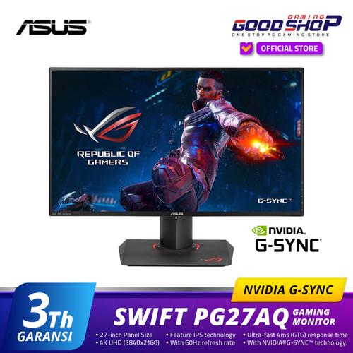Promo ASUS ROG Swift 27″ PG27AQ Gaming Monitor Cicil 0% 3x - Jakarta Pusat - GOODGAMINGSHOP ...