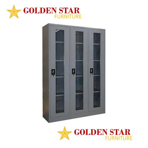 Jual Lemari arsip brother 3 pintu b203 G ready makassar rak buku metal ...