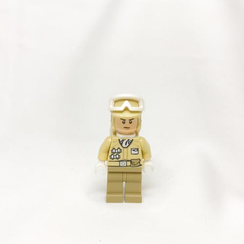 Jual Lego Minifigure SW0259 Hoth Rebel Trooper Orange Chin Dimple (26Y ...