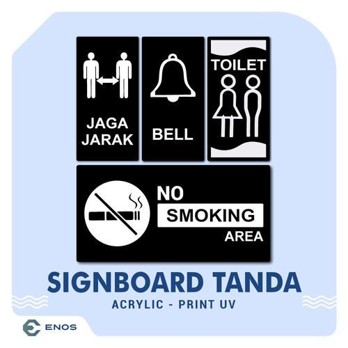 Jual SIGNBOARD ACRYLIC / PAPAN AKRILIK / PAPAN NAMA / AKRILIK CUSTOM ...