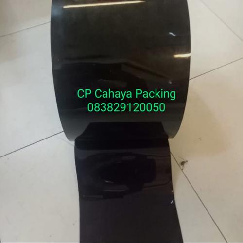 Jual Tirai pvc Curtain strip warna hitam tebel 2mm x 20cm x 50mtr/1 ...