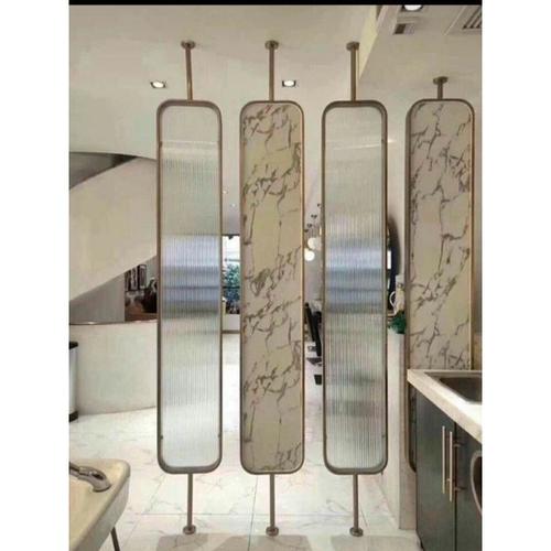 Jual Partisi Rak penyekat ruangan besi marble - 3 daun - Kab. Kebumen ...