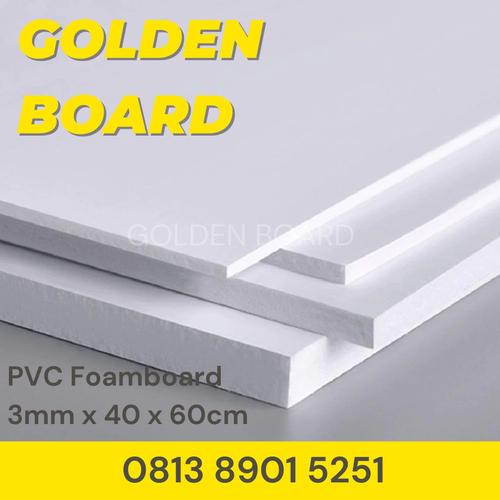Jual PVC Foamboard 3mm x 40 x 60cm - Jakarta Barat - Golden Board | Tokopedia