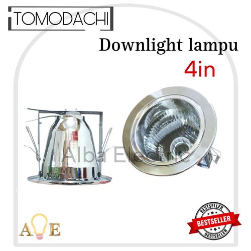 Jual Downlight 4inch/Rumah lampu plafon tanam 4"/Fitting plafon tanam ...