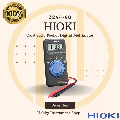 Jual HIOKI 3244-60 Card-style Pocket Digital Multimeter - Kota Surabaya - Hokky Instrument Shop ...