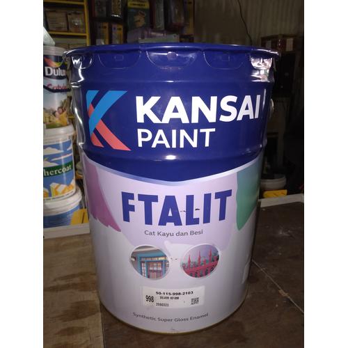 Jual Cat minyak kayu & besi Kansai Ftalit silver 998 20 kg - Kota ...