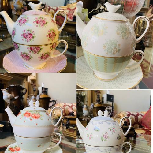 Jual Tea For One Set / Saint James / Linen Flower / Mewah / Cantik ...