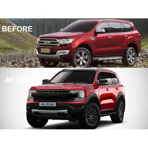 Jual Bodykit new Ford Everest Raptor 2023 untuk Ford Everest 2016 ...