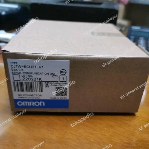 Jual Cj1W-Scu21-V1 Serial Communication Unit Plc Omron Original ...