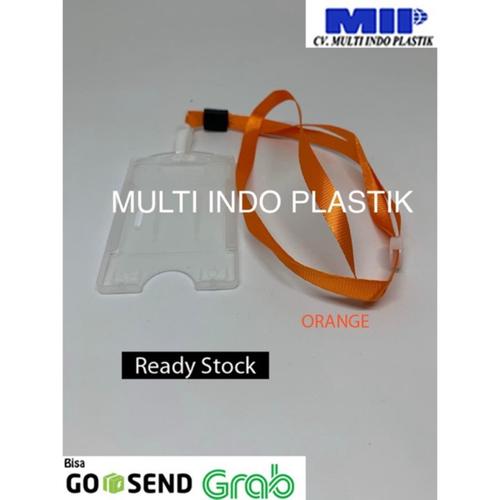 Jual Tali id card/tali nametag/casing id card/Orange - Jakarta Barat ...