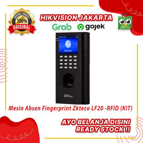 Jual Mesin Absensi Fingerprint Akses Door Zkteco LF20 -RFID (KIT) - Jakarta Pusat - Hikvision ...