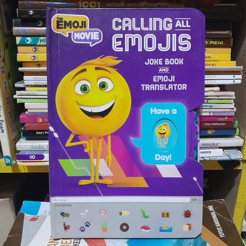 Jual THE EMOJI MOVIE CALLING ALL EMOJIS JOKE BOOK AND EMOJI TRANSLATOR ...