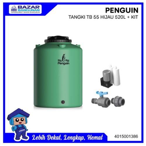 Jual Penguin - Tangki Tandon Toren Air Water Tank Set Tb 55 Tb55 520 L ...