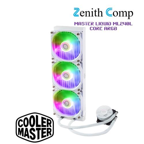 Jual COOLER MASTER Liquid Cooler ML360L CORE ARGB White - Kota ...