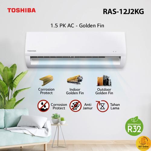 Jual AC TOSHIBA 1.5 PK RAS-012J2KG Gold Fin Low Watt RAS 012 J2 KG ID - Jakarta Pusat - GET ...