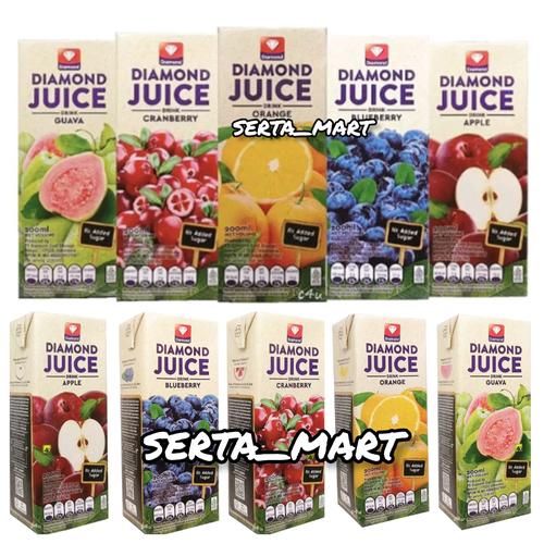 Jual Diamond Juice Unsweet 200ml - Diamond Juice Drink Guava ...