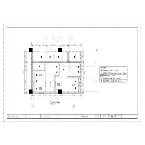 Jual Gambar Kerja / Gambar Denah / Gambar Autocad 2D / Gambar Arsitek ...