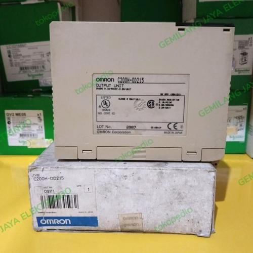 Jual Plc Omron C200H-Od215 Omron Output Unit 24Vdc Made In Japan Original - Jakarta Barat ...