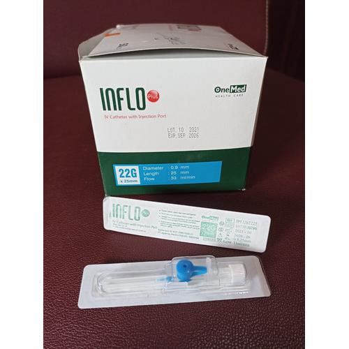 Jual IV Catheter/Abbocath/Inflo Plus No. 22 G Merk Onemed (Type Wing ...