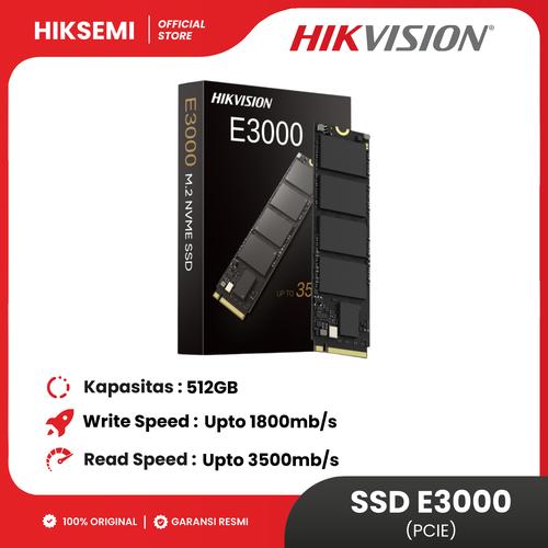 Jual Hikvision E3000 NVMe PCIe Gen 3 × 4 512GB SSD Up To 3230MB/s ...