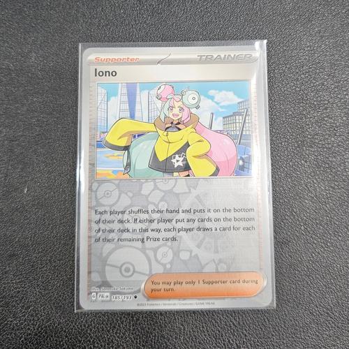 Jual pokemon tcg scarlet and violet paldea evolved iono reversed holo ...