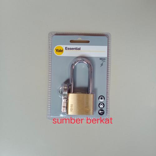Jual Gembok yale 50mm panjang / gembok yale essential 50mm panjang ...