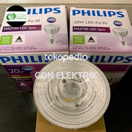 Jual Lampu led par 30 20watt 4000k Philips master led sport promo ...