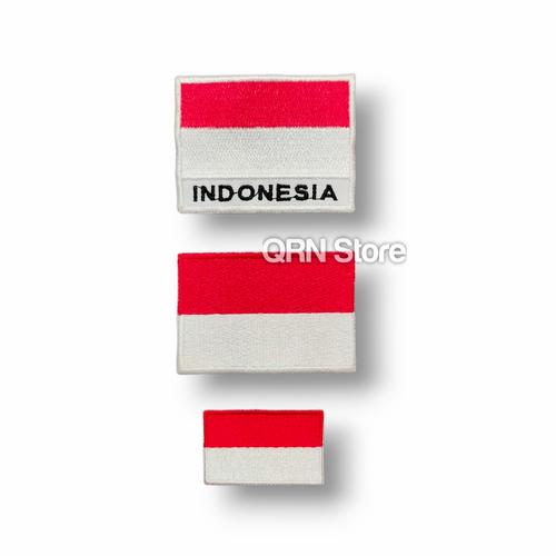 Jual Bet Badge Bendera Merah Putih Bordir - Kab. Sidoarjo - QRN Store ...