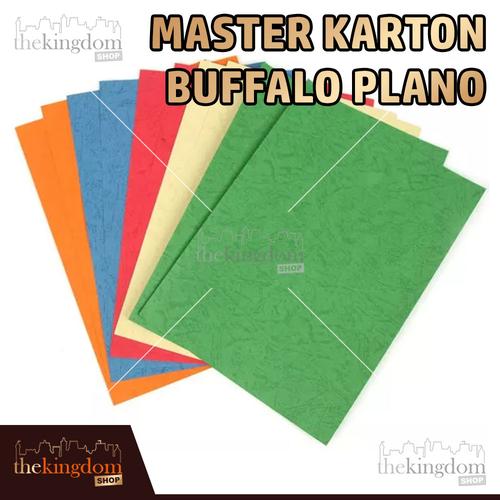 Jual Master Karton Buffalo Plano Kertas Art Paper Sparkle - 08 Biru ...