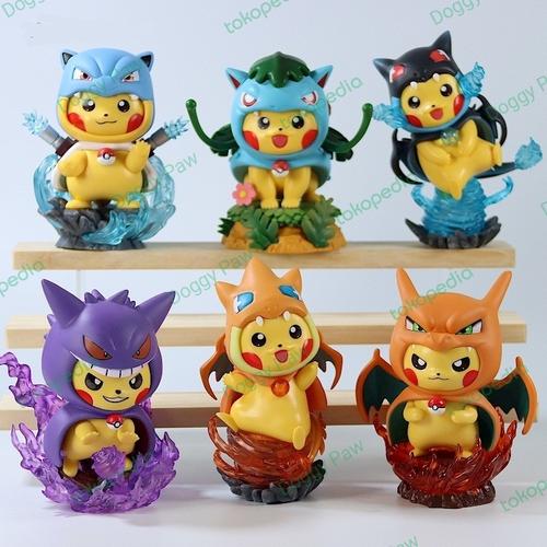 Jual Pikachu Cosplay Action Figure Pokemon Recast - Charizard(12cm ...