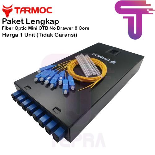 Jual Tarmoc Fiber Optic mini OTB 8 Core SC|Roset FO Besi 8C Lengkap ...