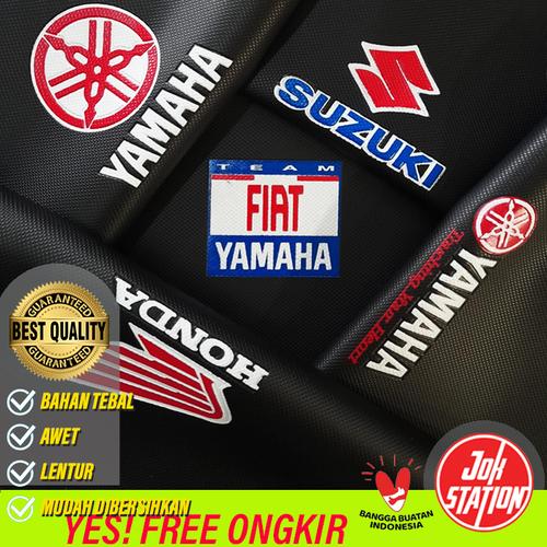 Jual Kulit Sarung Jok Motor LOGO MEREK - Motif Biji Kopi Tebal - All ...