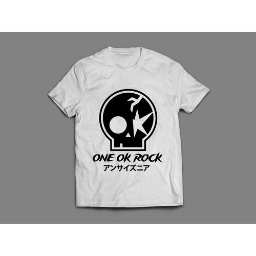 Jual KAOS BAND ONE OK ROCK LOGO BESAR - Putih, S - Kota Tangerang ...