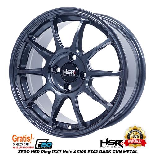 Jual VELG HSR WHEEL ZERO R15X7 H4x100 ET42 DGM - Kota Depok - F20 ...