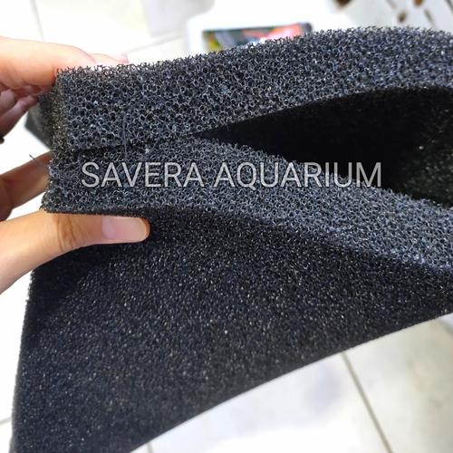 Jual BUSA HITAM BIOFIL 1Mx50CM / TEBAL 5cm / BIOFOAM / Media Filter ...